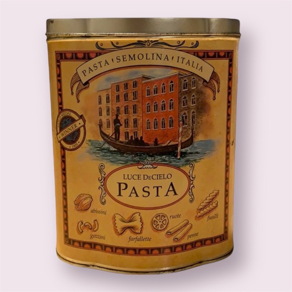 Accents | Vintage Pasta Tin Container | Poshmark